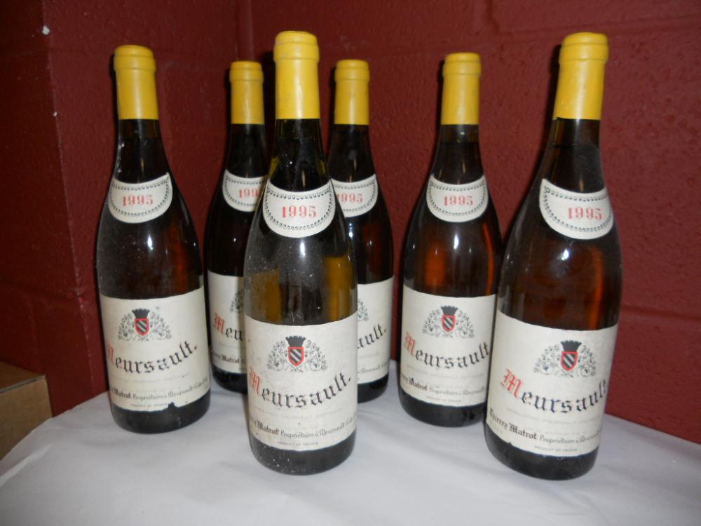 Lot 680 - Meursault 1995, Thierry Matrot, 11 bottles