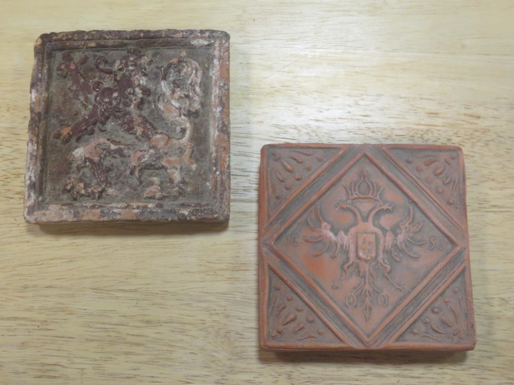 Lot 10 - Two Netherlands tiles