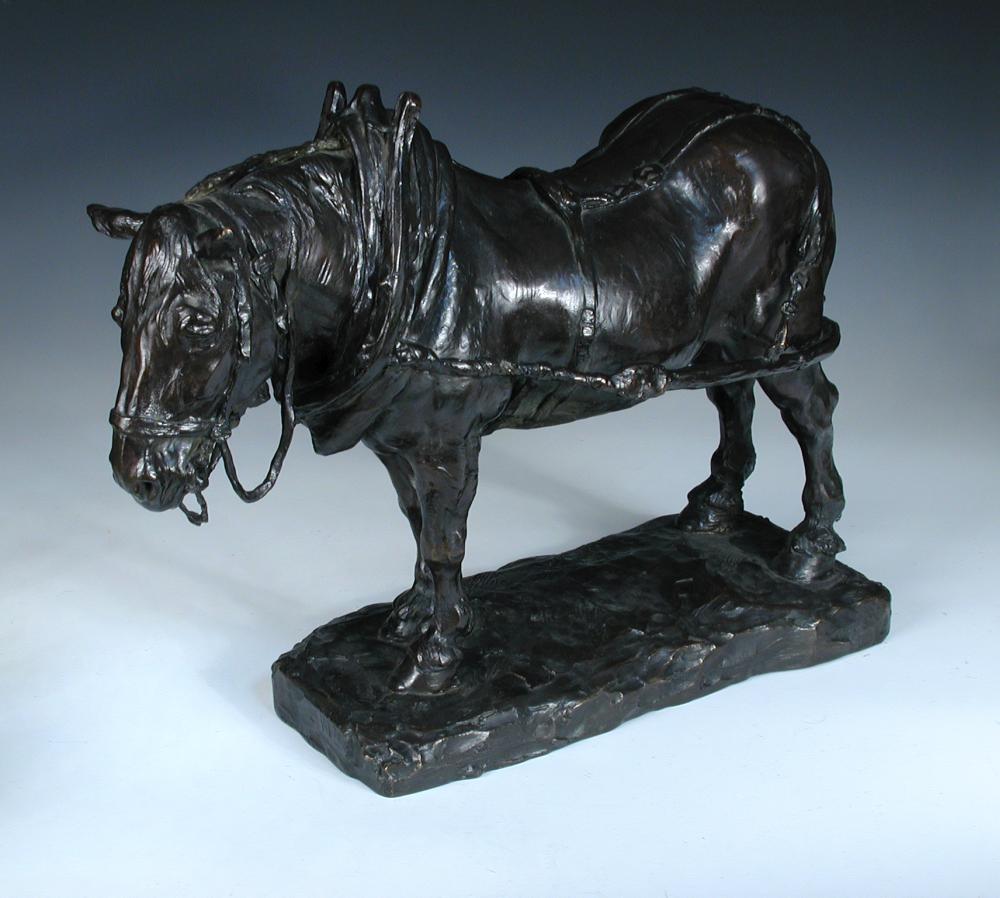 Lot 997 - Joseph Heu, (German, 1876-1952), a bronze