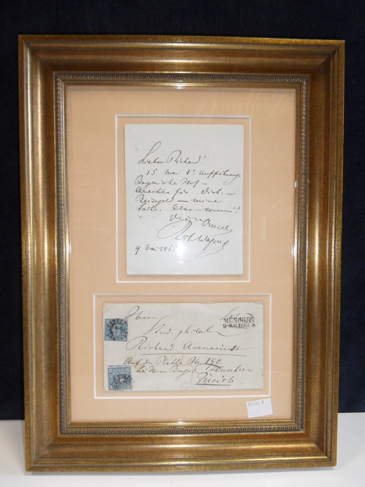 Lot 243 - WAGNER (Richard; German composer 1813-83),