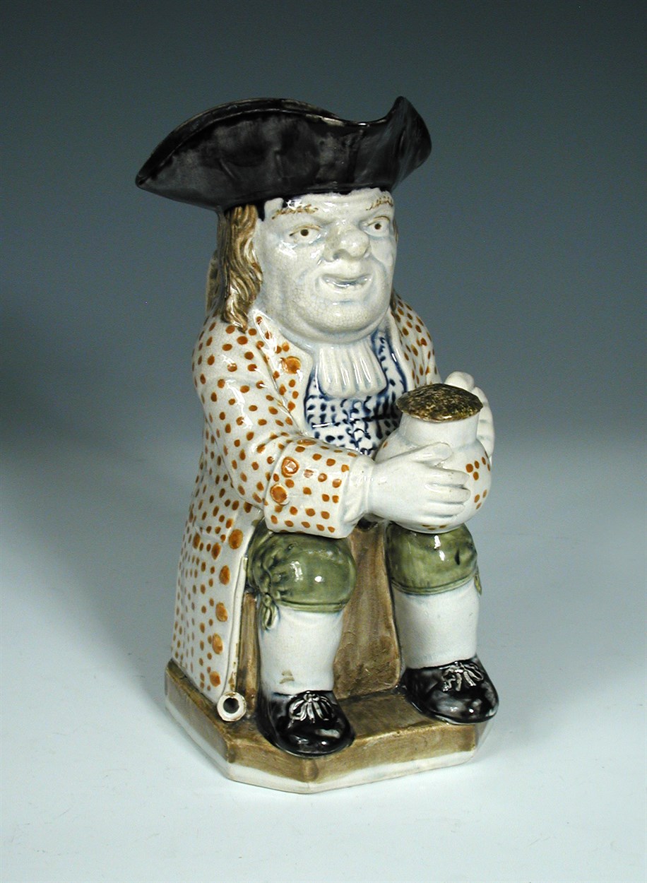 Lot 3 - A 19th century toby jug,