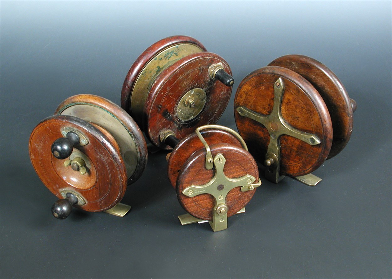 Lot 206 - Four Nottingham Sun reels,