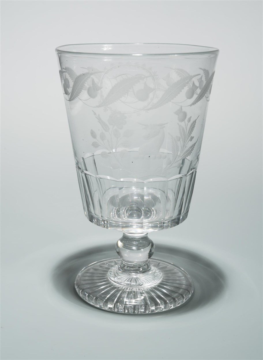 Lot 51 - A large 19th century rummer,