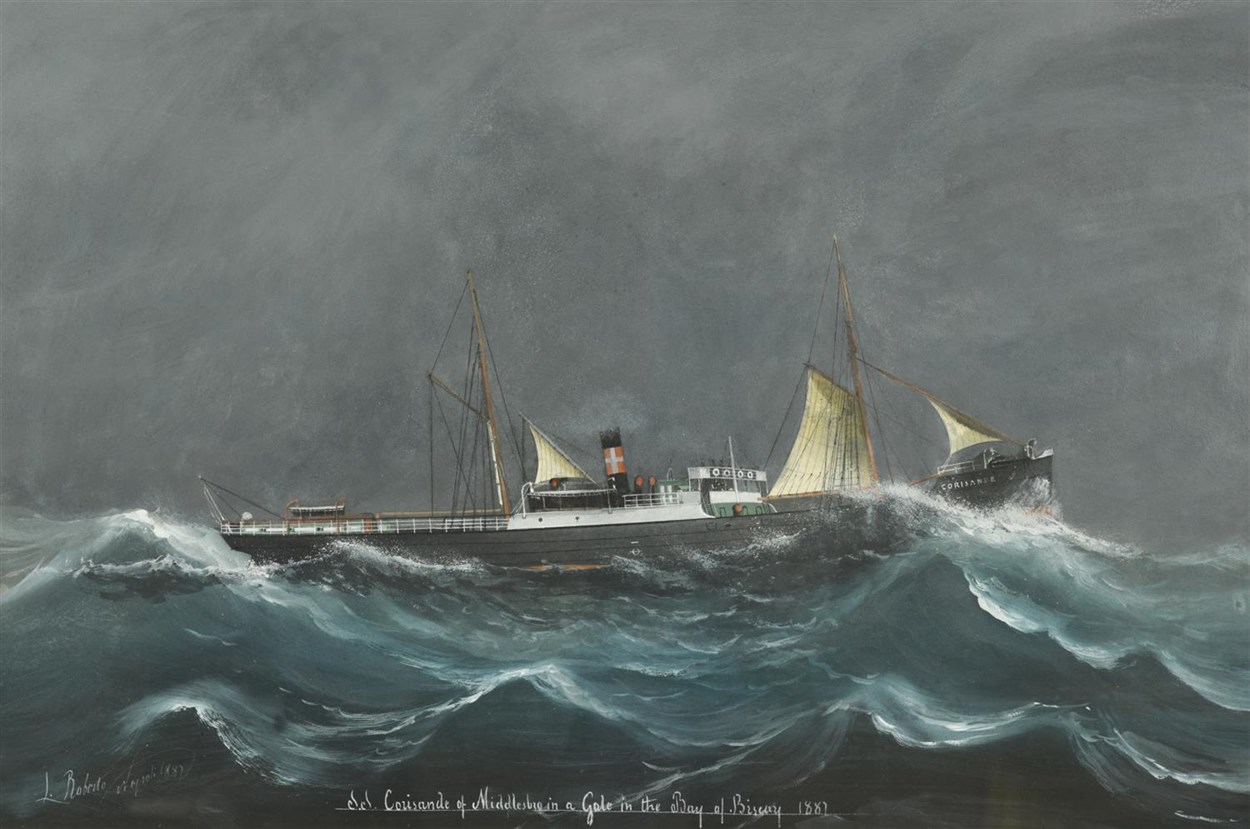 Lot 66 - Luigi Roberto (Italian, 1845-1910), "SS