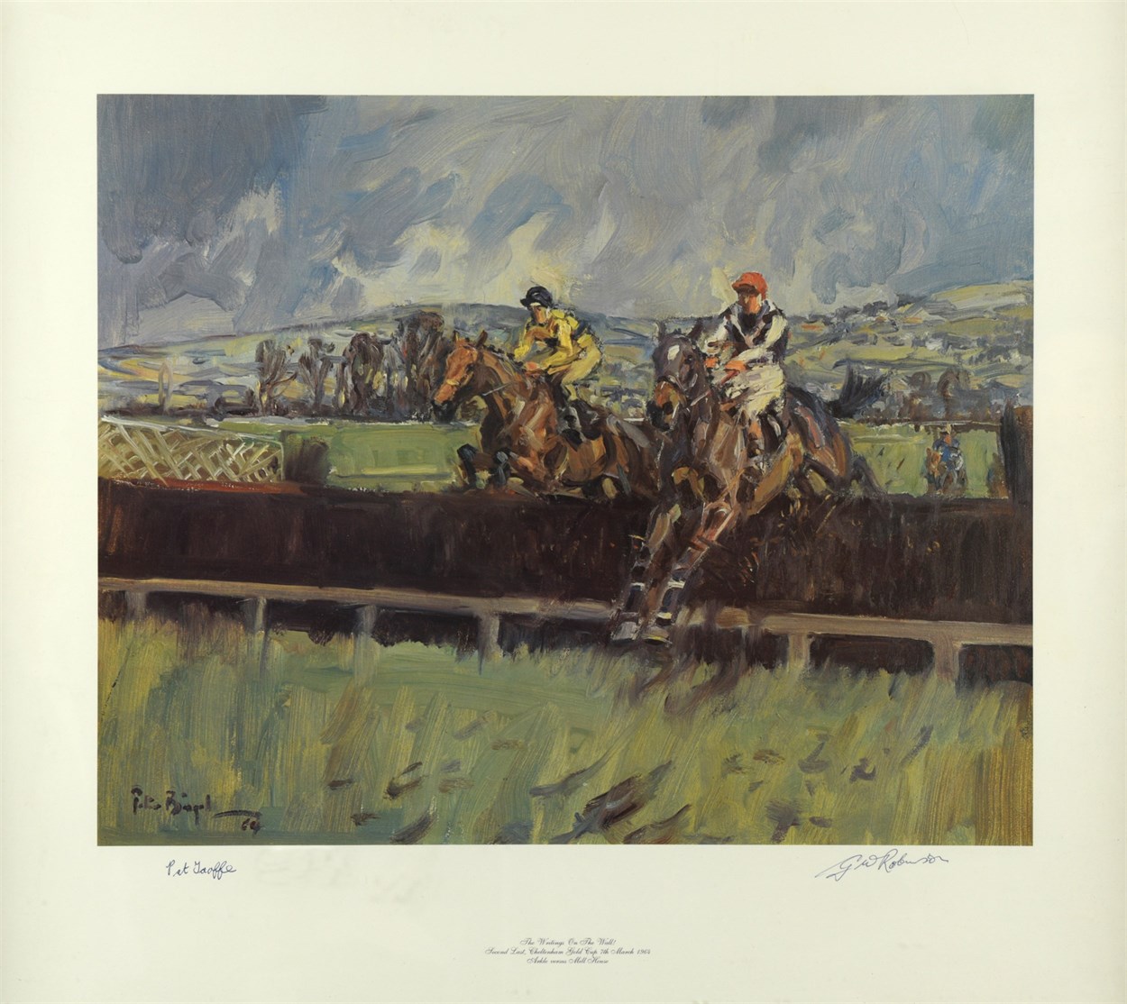 Lot 24 - Peter Biegel, Cheltenham Gold Cup 1964, Arkle