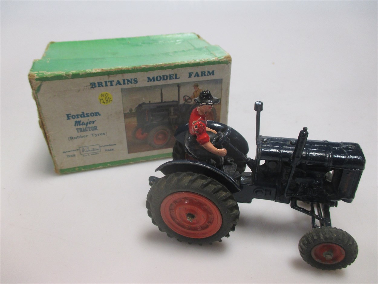 Lot 64 - Britains model farm Fordson major tractor