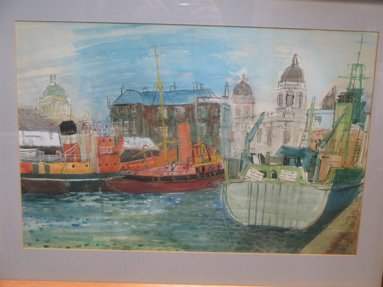 Lot 10 - Simon Goldberg (British, 1916-2002) 'Princes