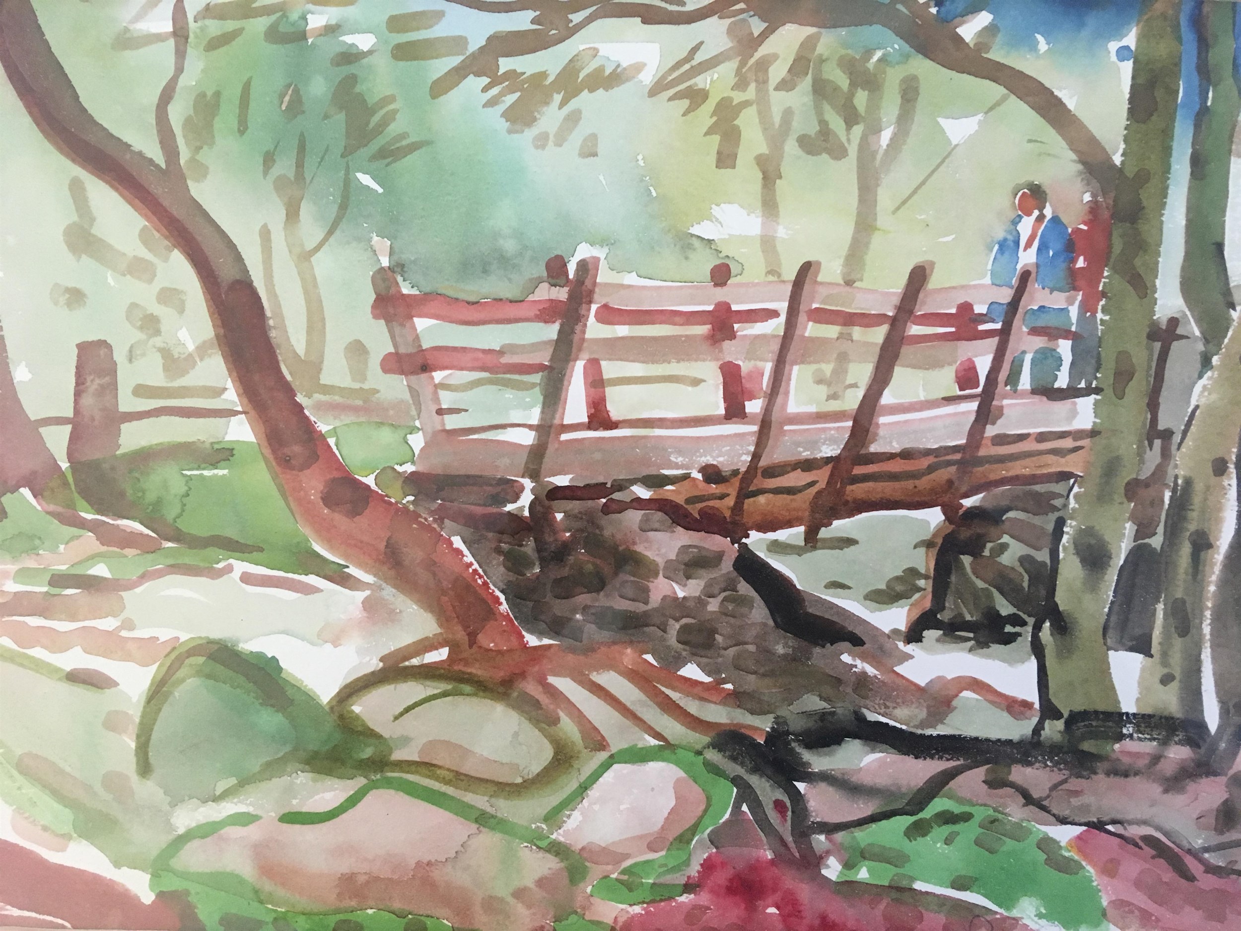 Lot 14 - Reg William Gammon (1894-1997), Woodland