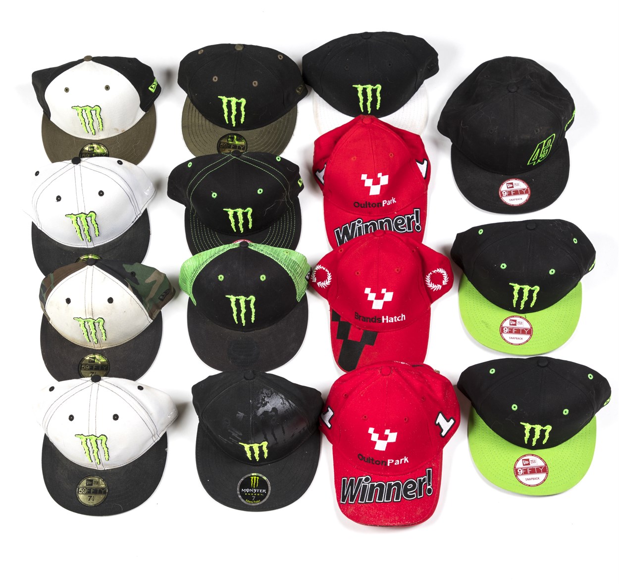 Lot 125 - Monster, twelve of Keith's Monster sponsored