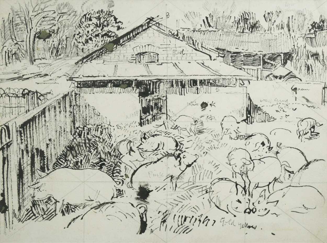 Lot 66 - Kenneth Green RP (British, 1905-1986)
