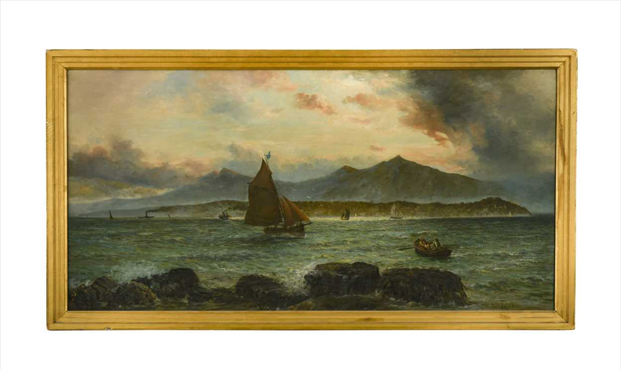 Lot 109 - John D Taylor (Scottish, fl. 1876-1890)