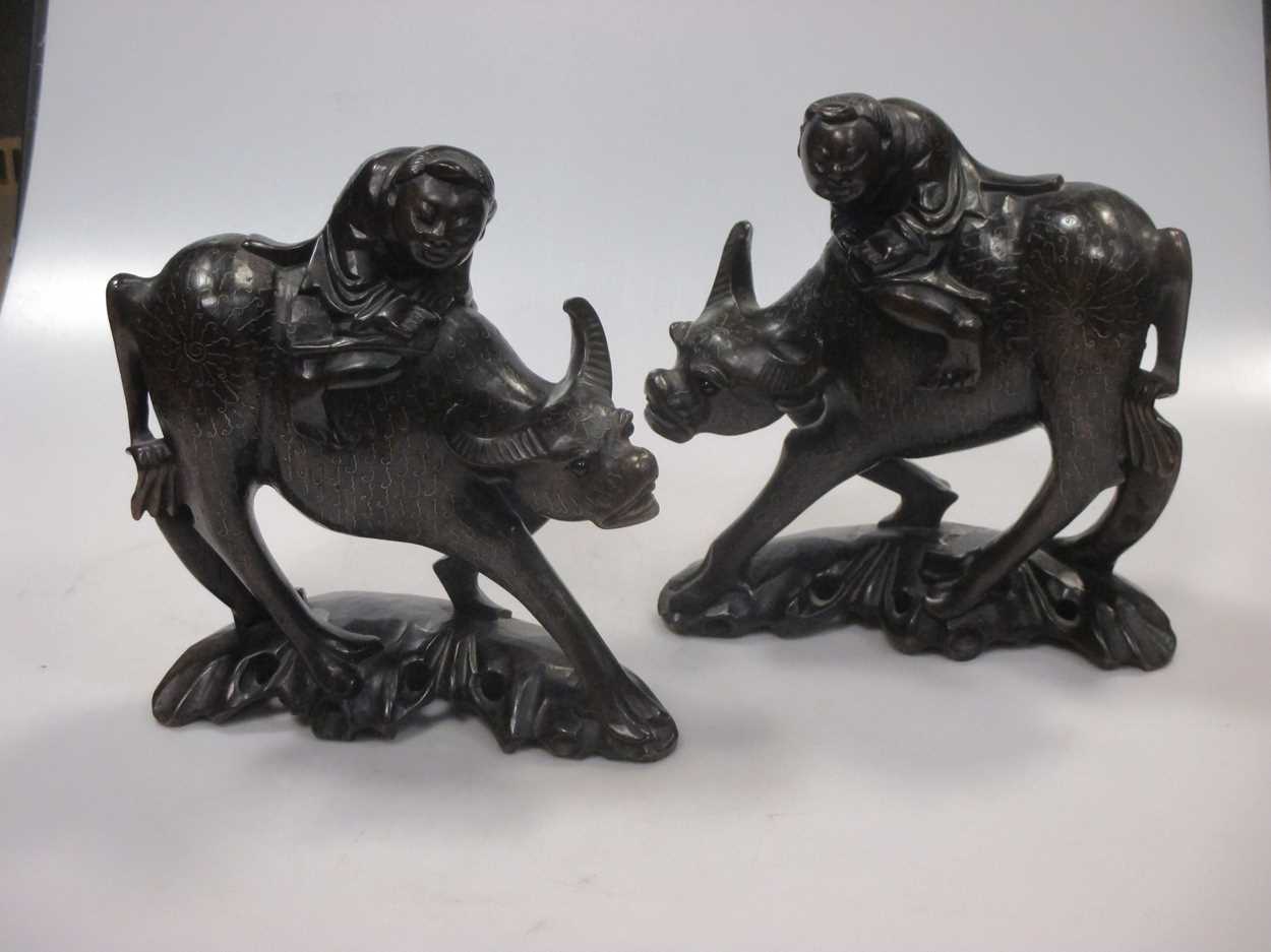 Lot 10 - A pair of early 20th century Chinese wire