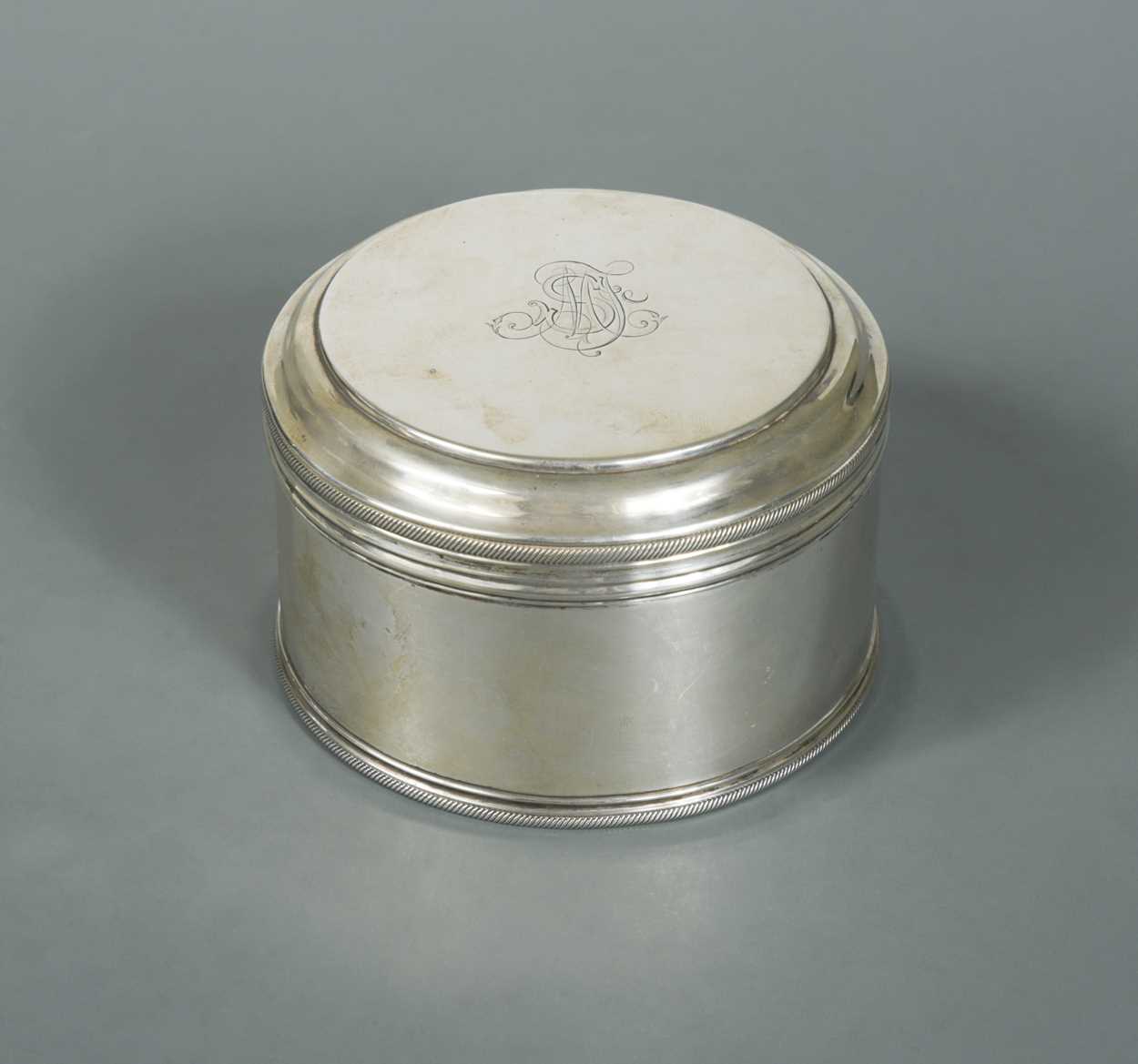 Lot 420 - A 19th Century Dutch silver covered casket,