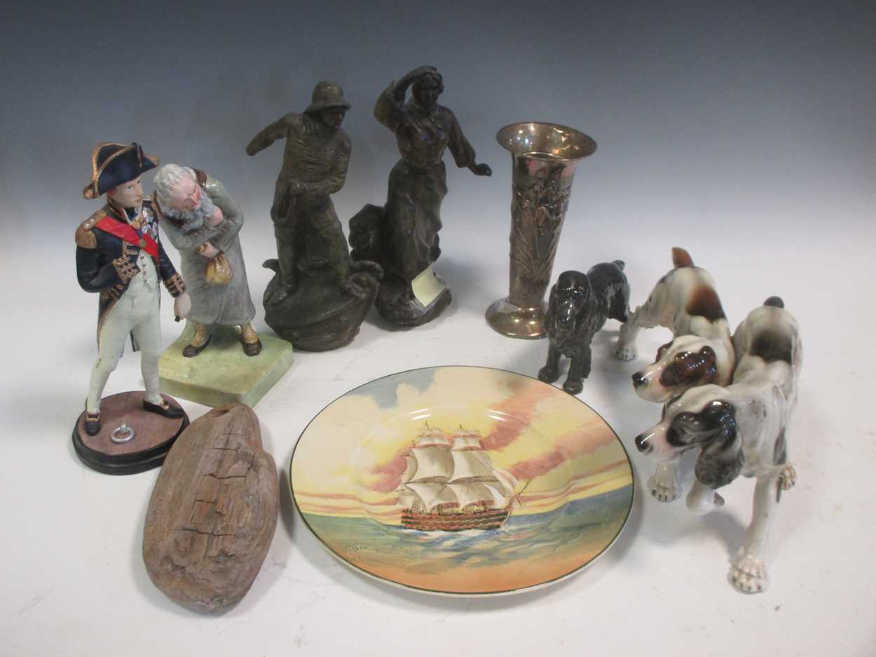 Lot 61 - A Royal Vienna Belvedere model of two