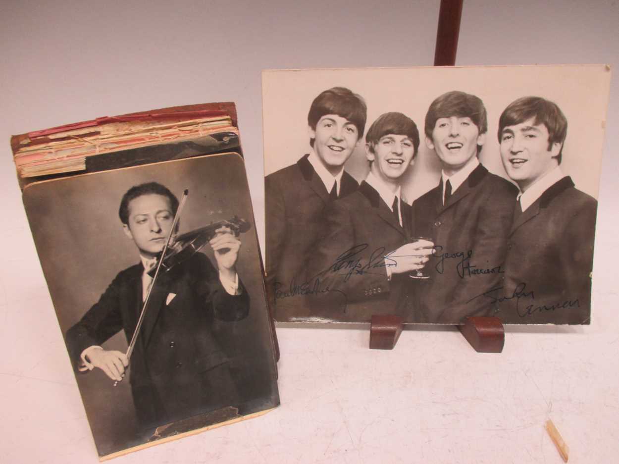 Lot 179 - A 1930's autograph book of musicians to
