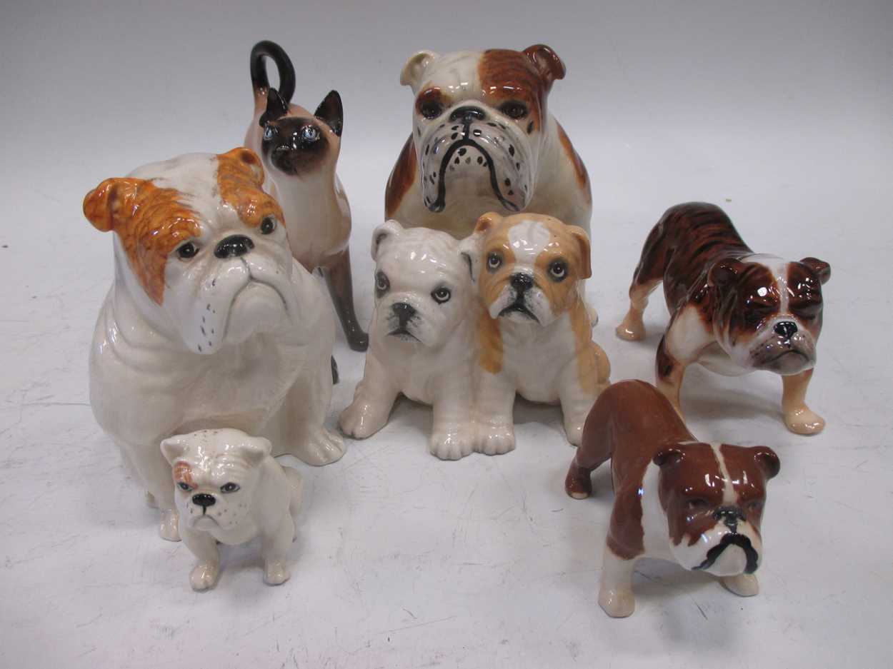 Lot 43 - A Beswick pottery bulldog, 'Basford British