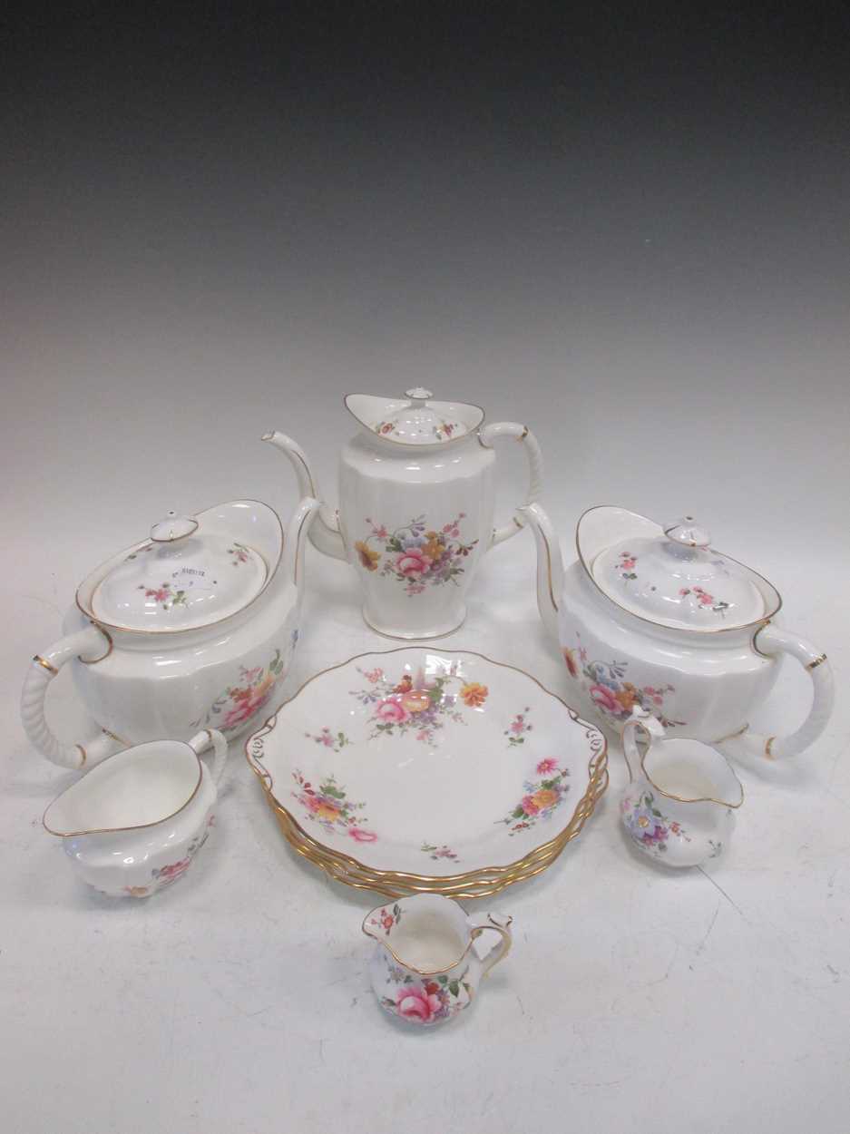Lot 62 - Royal Crown Derby tea set and coffee set,