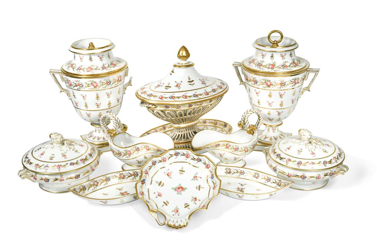 Lot 253 - An extensive 19th century French dinner