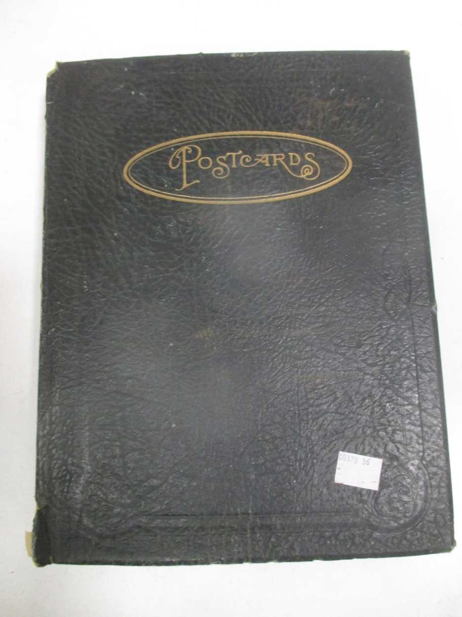 Lot 158 - A postcard album, mainly with typical scenic