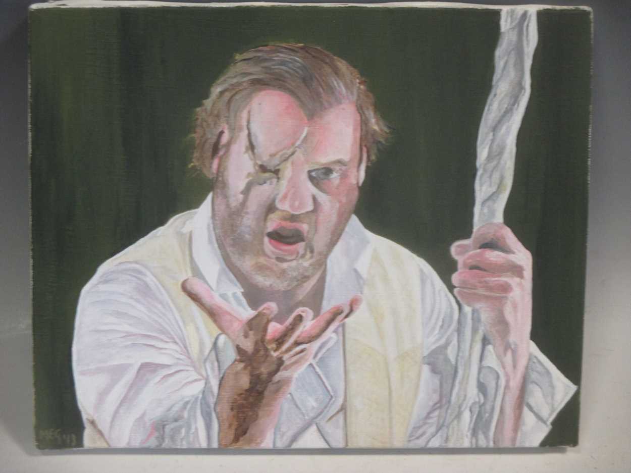 Lot 434 - Pictures and prints, various.