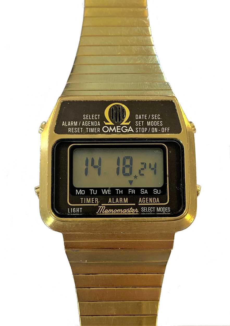 Lot 281 - Omega - A gentleman's gold-plated