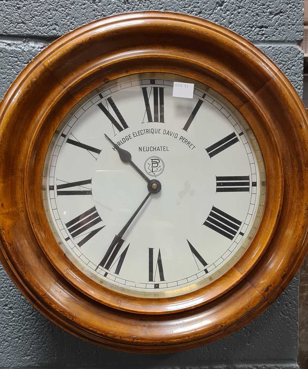 Lot 287 - Two David Perret Neuchatel circular electric