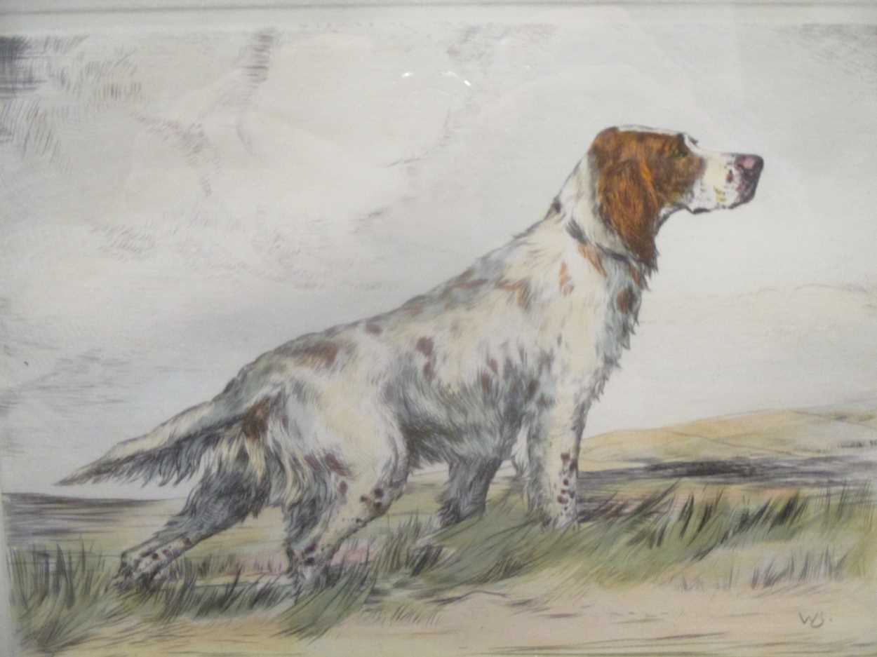 Lot 468 - After Reuben Ward Binks, A pair of etchings