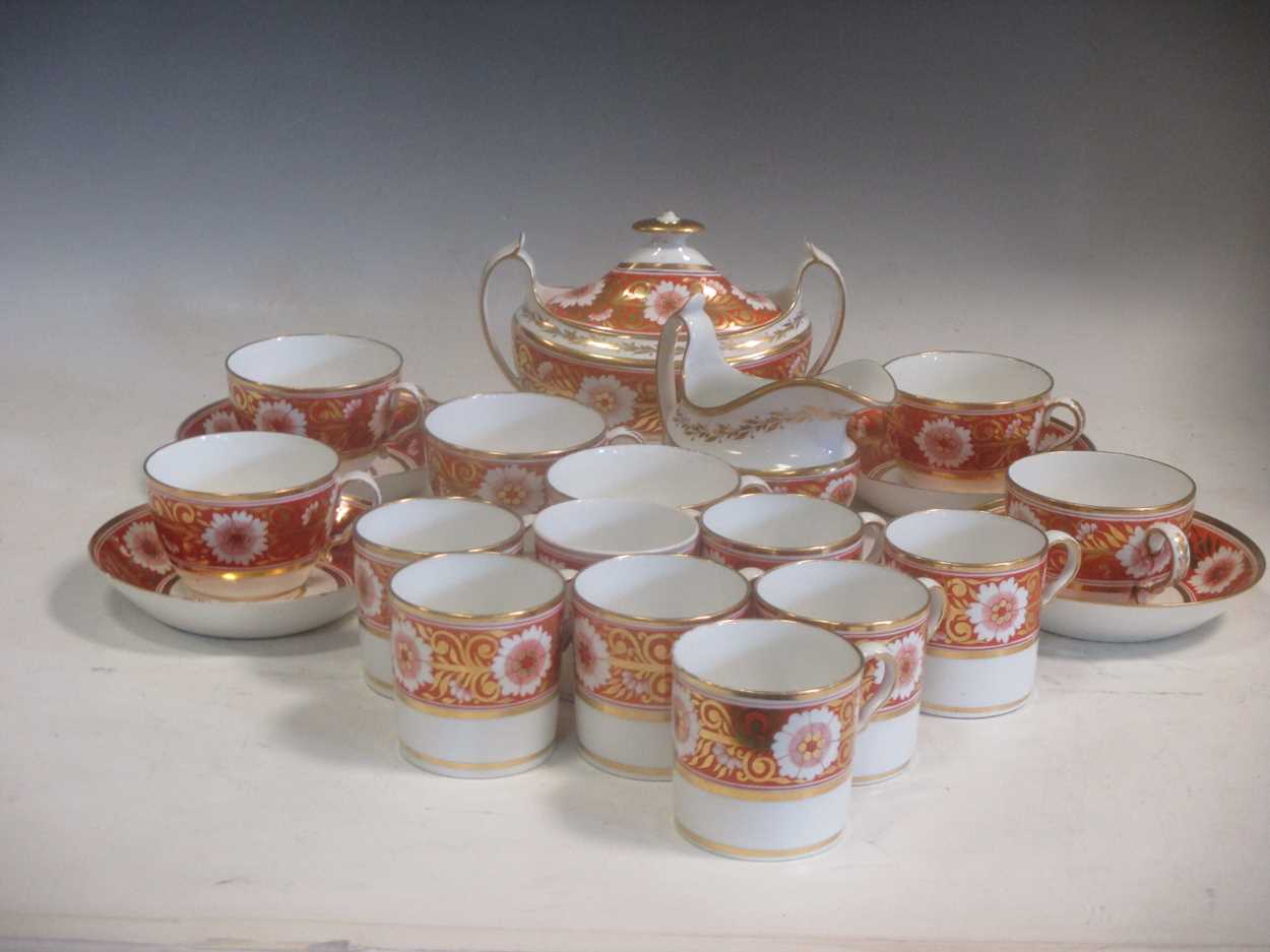 Lot 63 - A Spode tea service