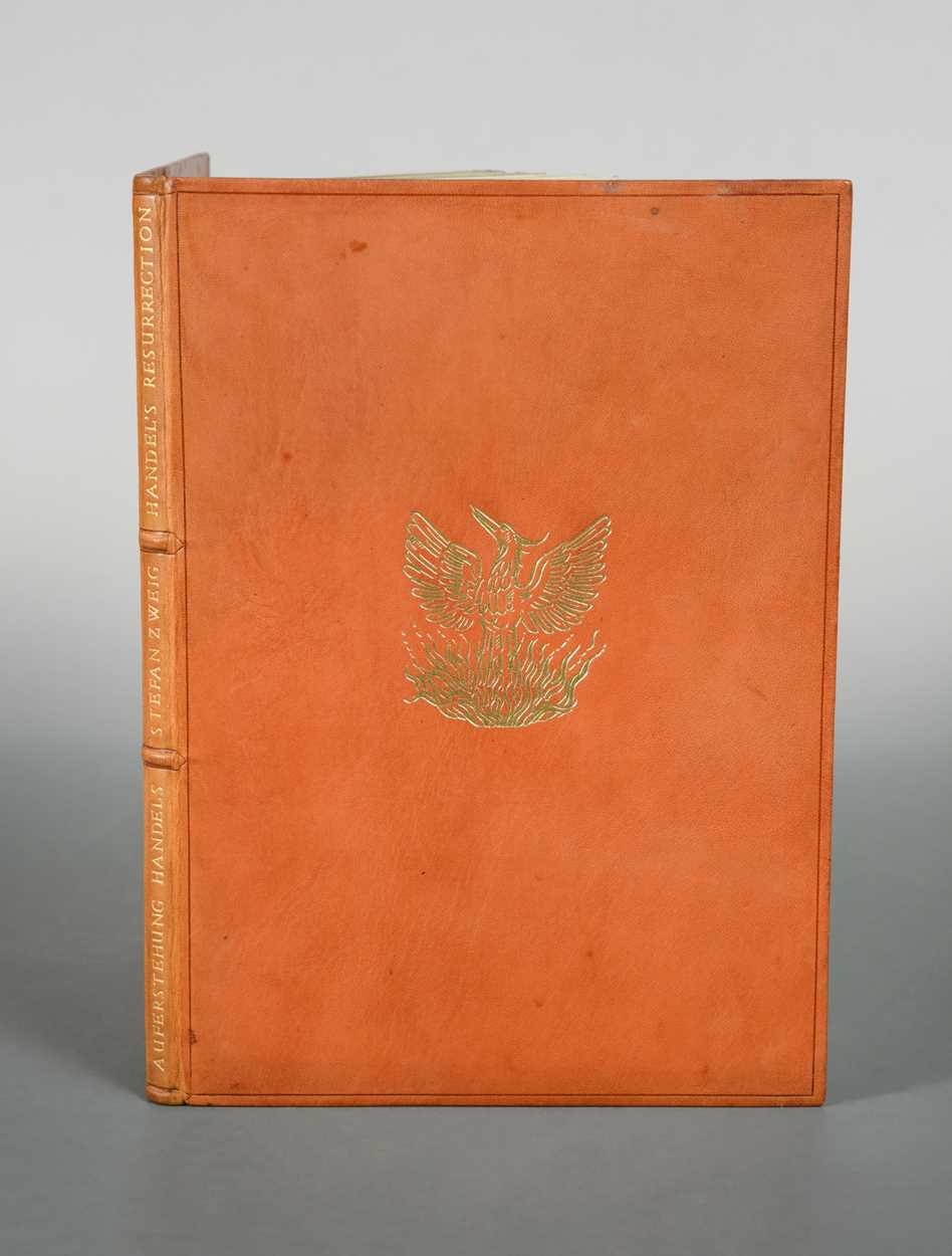 Lot 318 - CORVINUS PRESS. ZWEIG (Stefan) George