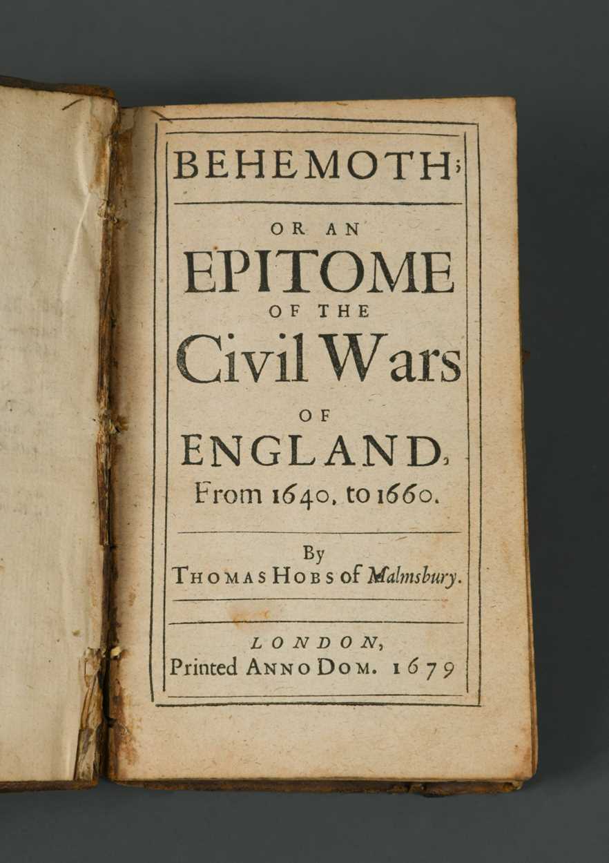 Lot 131 - HOBBES (Thomas) Behemoth; Or an Epitome of