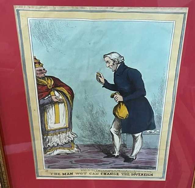 Lot 42 - Satirical cartoons.