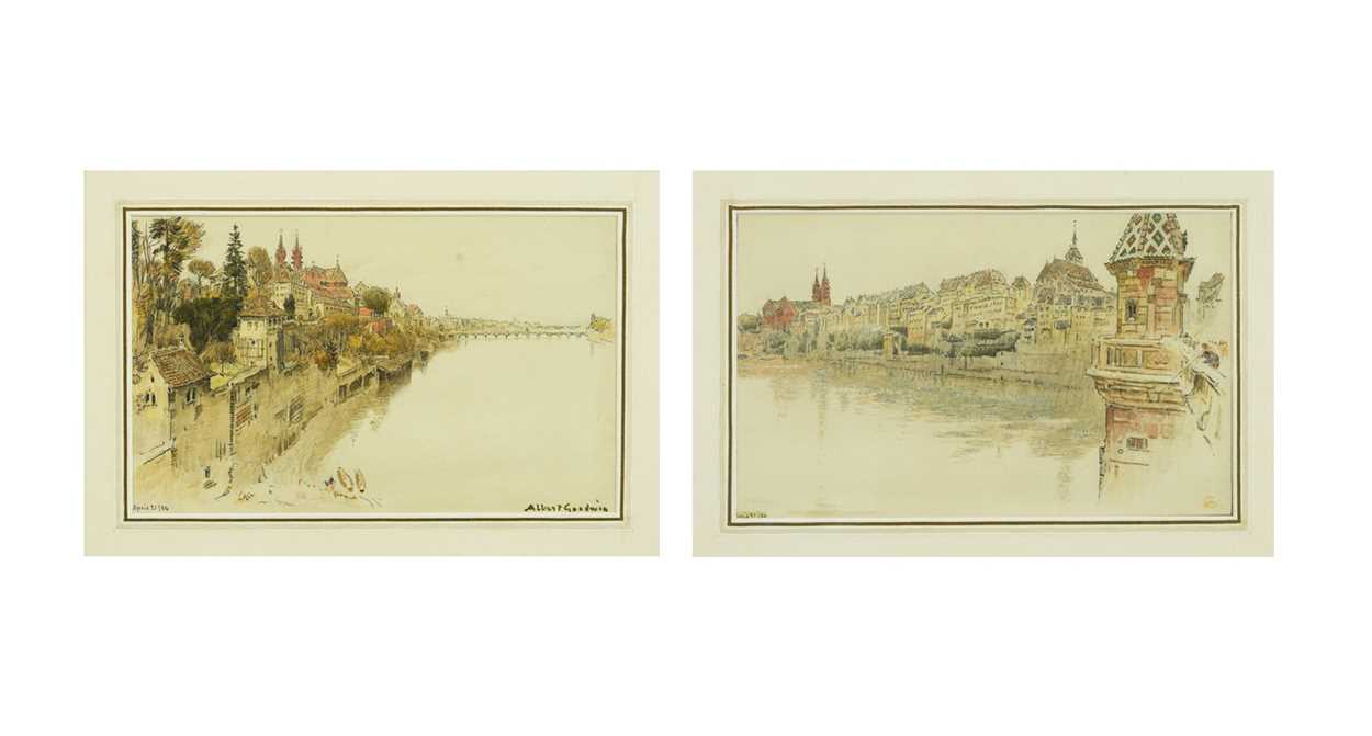 Lot 390 - Albert Goodwin, RWS (British, 1845-1932)