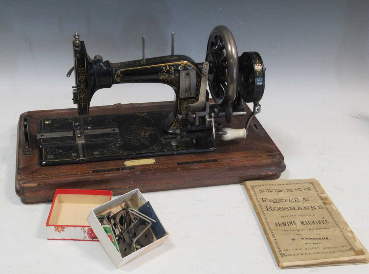 Lot 24 - A Frister & Rossmann's sewing machine