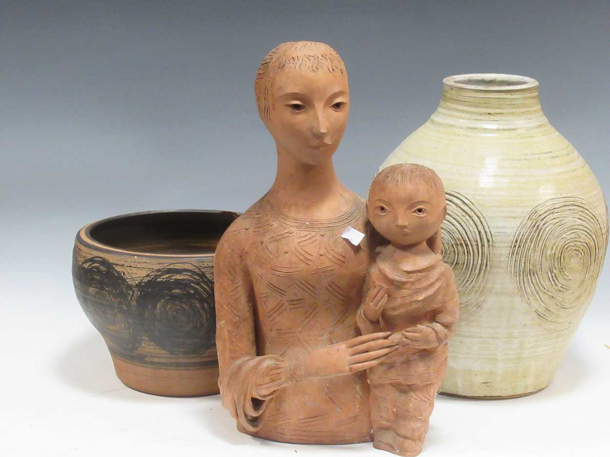 Lot 20 - Marion Morris (Modern British) a terracotta