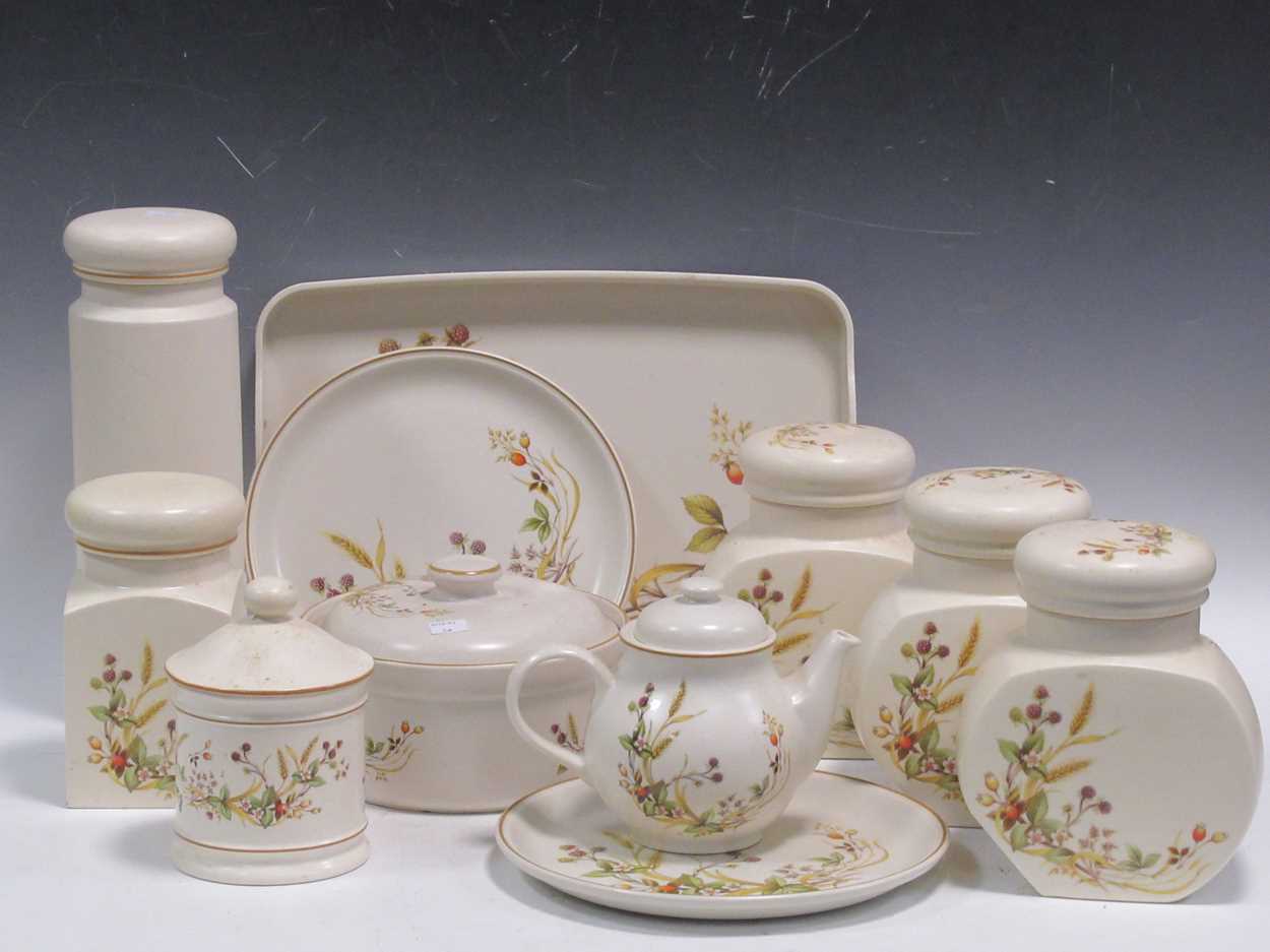 Lot 52 - A collection of St Michael pottery with