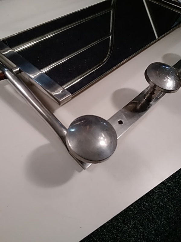 Lot 173 - A mid-century polished aluminium 'Pullman'