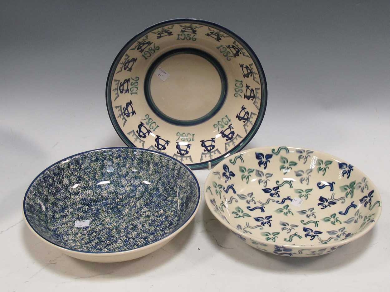 Lot 33 - Emma Bridgewater, three large serving bowls,