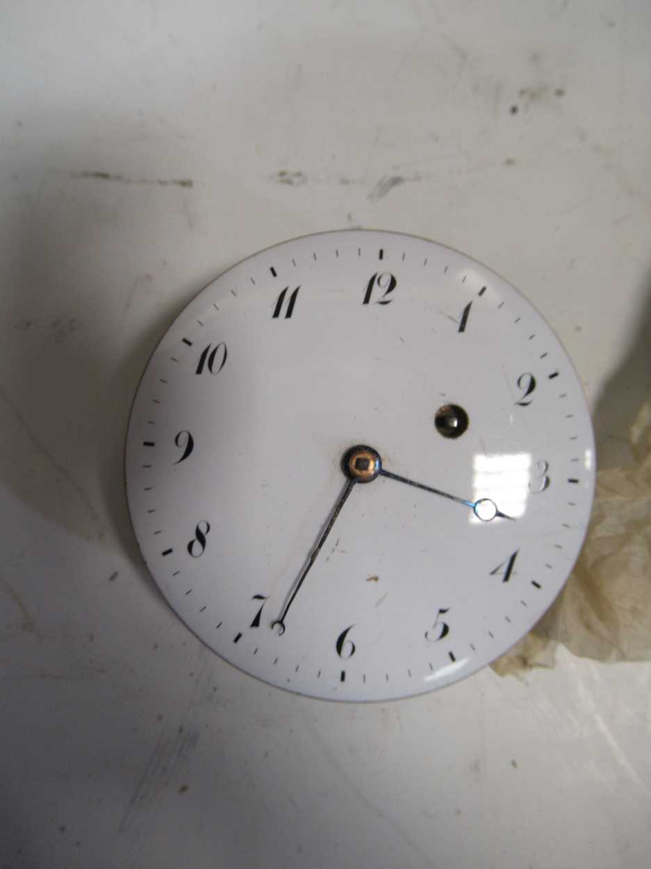 Lot 83 - A French pocket watch movement number 1785