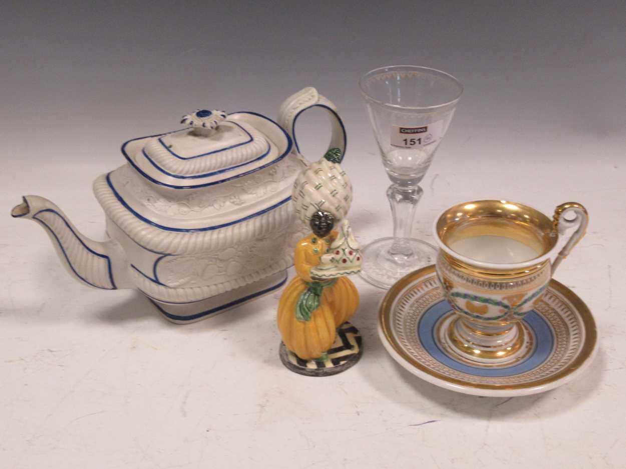 Lot 151 - A Castleford pottery teapot and cover a