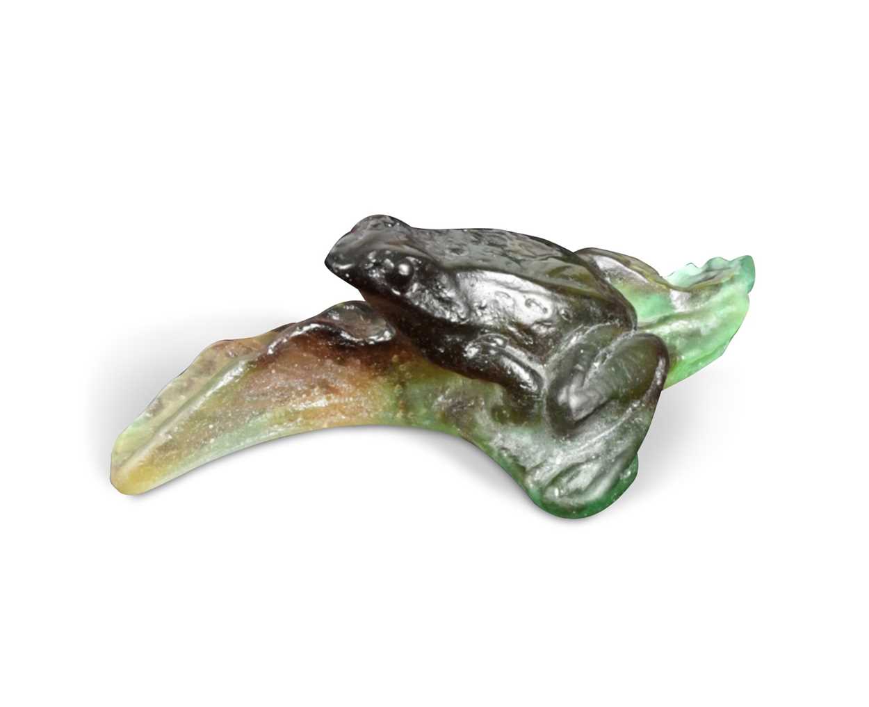 Lot 36 - A modern Daum pâte-de-verre glass model of a