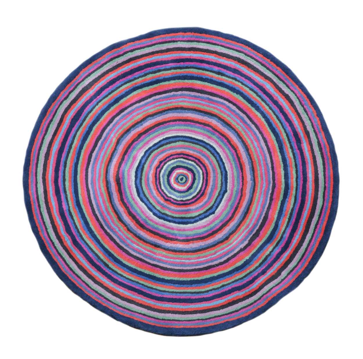 Lot 224 - A contemporary deep pile wool rug by Habitat,