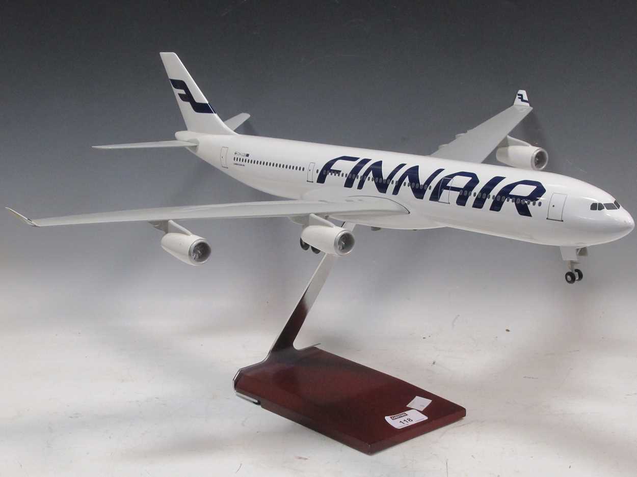 Lot 118 - Bravo Delta model Finnair Airbus A340