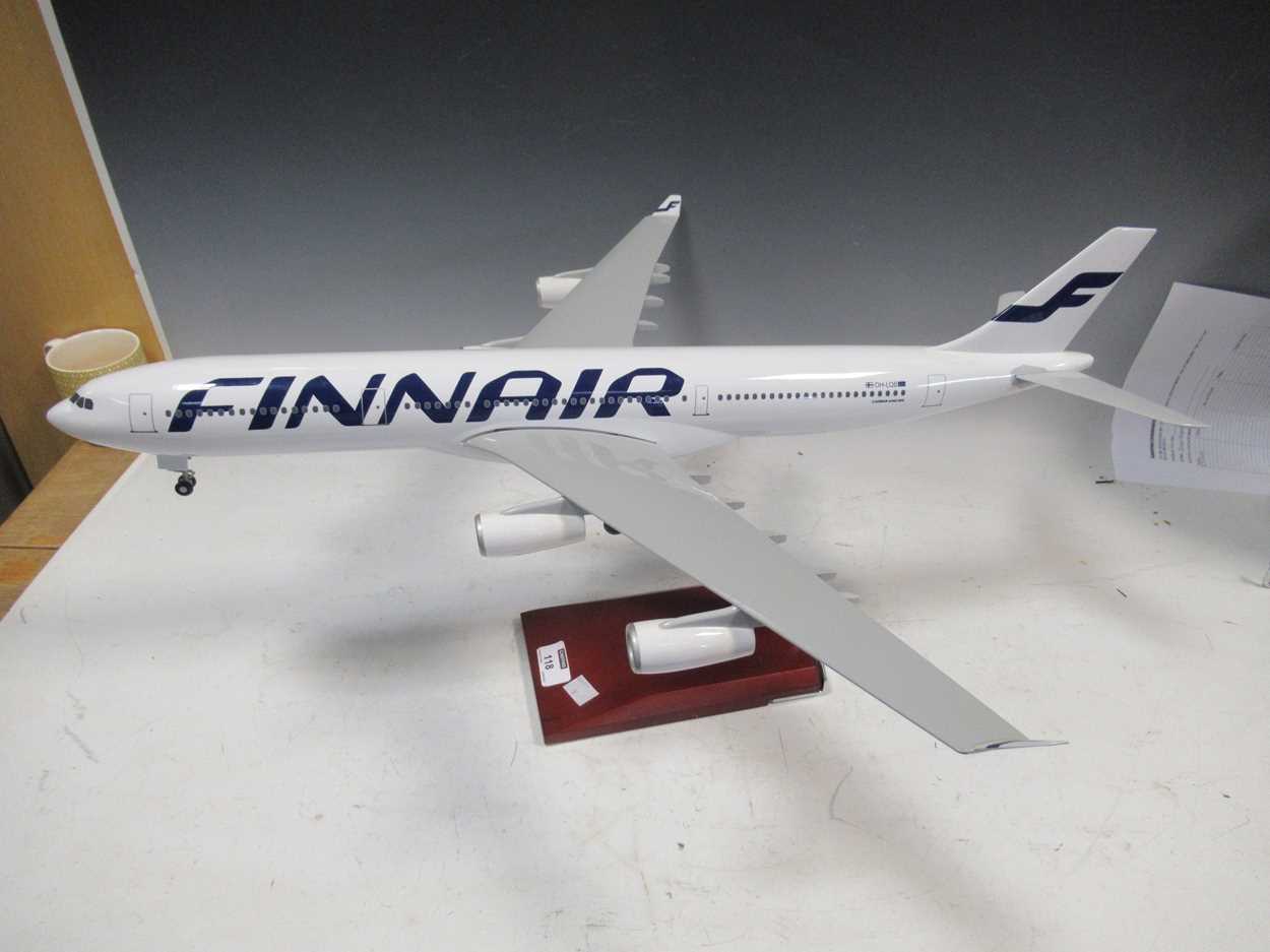 Lot 118 - Bravo Delta model Finnair Airbus A340