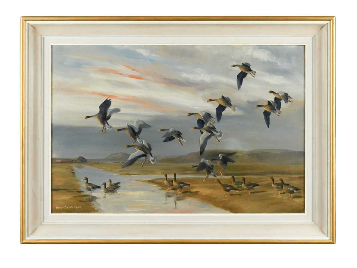 Lot 286 - Sir Peter Markham Scott (British, 1909-1989)