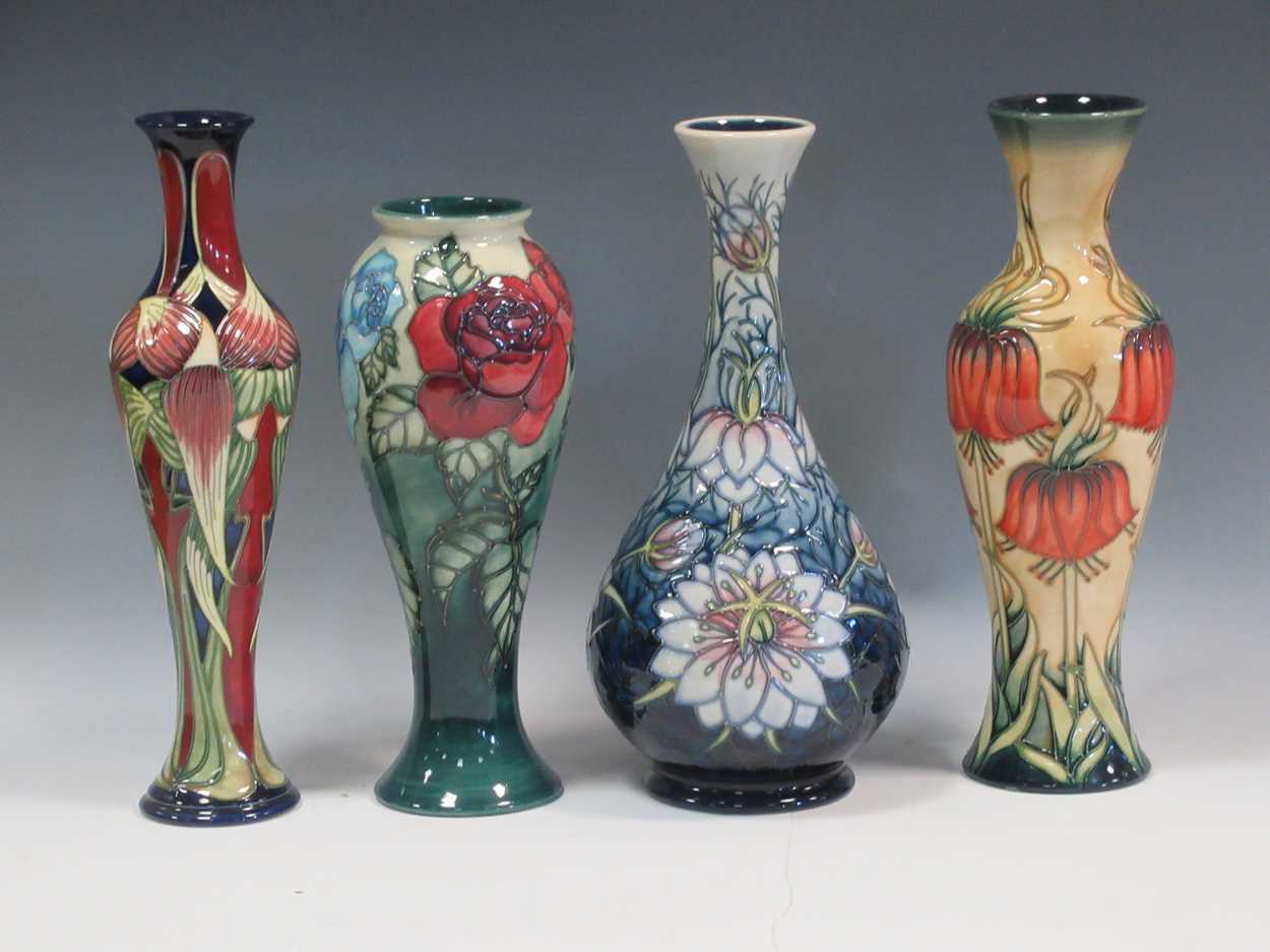 Lot 9 - Three large modern Moorcroft limited edition