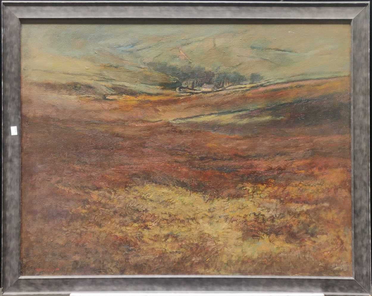 Lot 252 - Peter Shaw (British 1926-1982) Matley Moor;
