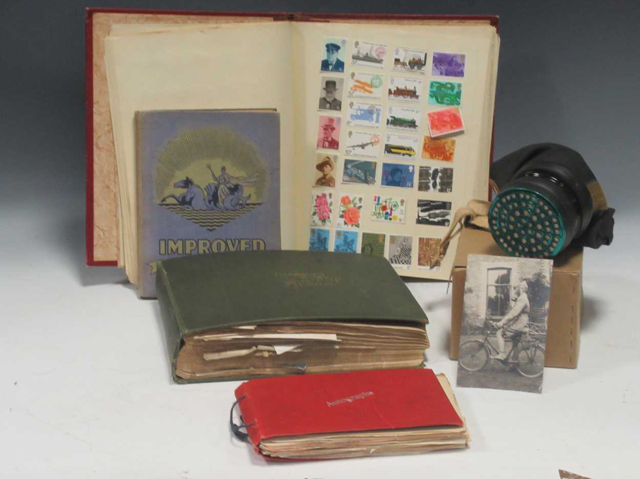 Lot 77 - An autograph album, to include George Formby,