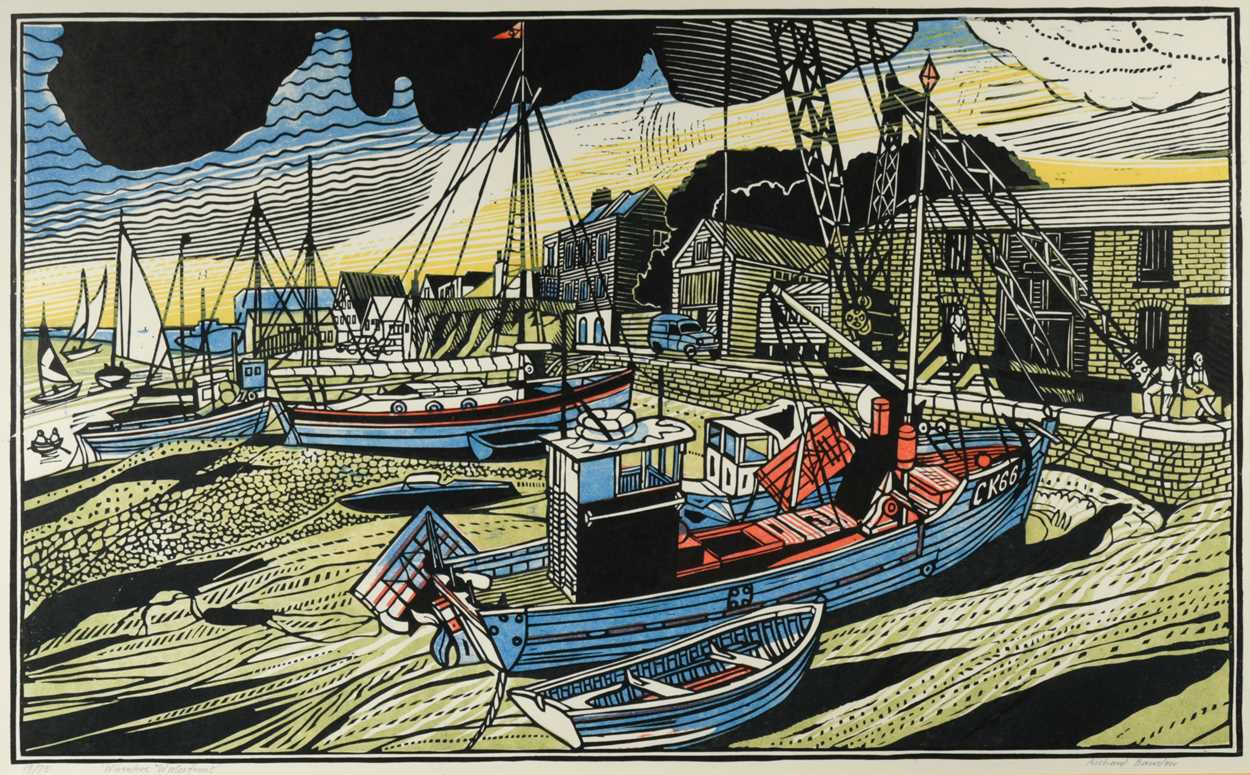 Lot 572 - Richard Bawden RWS, NEAC, RE (1936-)