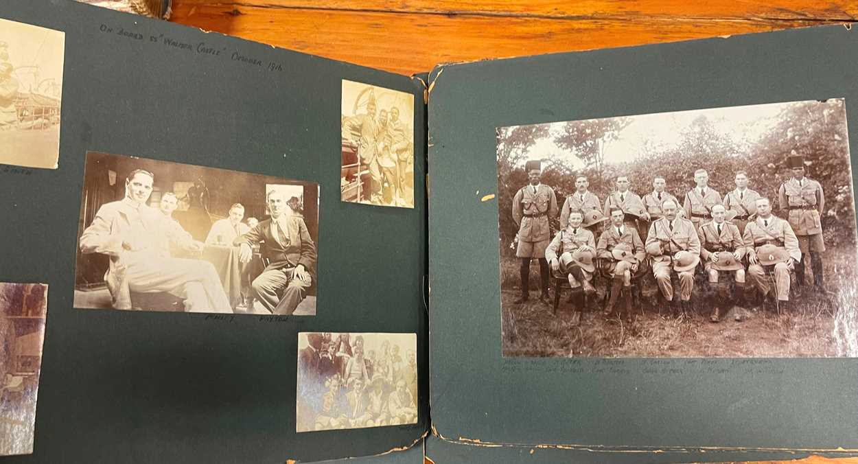 Lot 347 - Three early 20th century photograph albums,