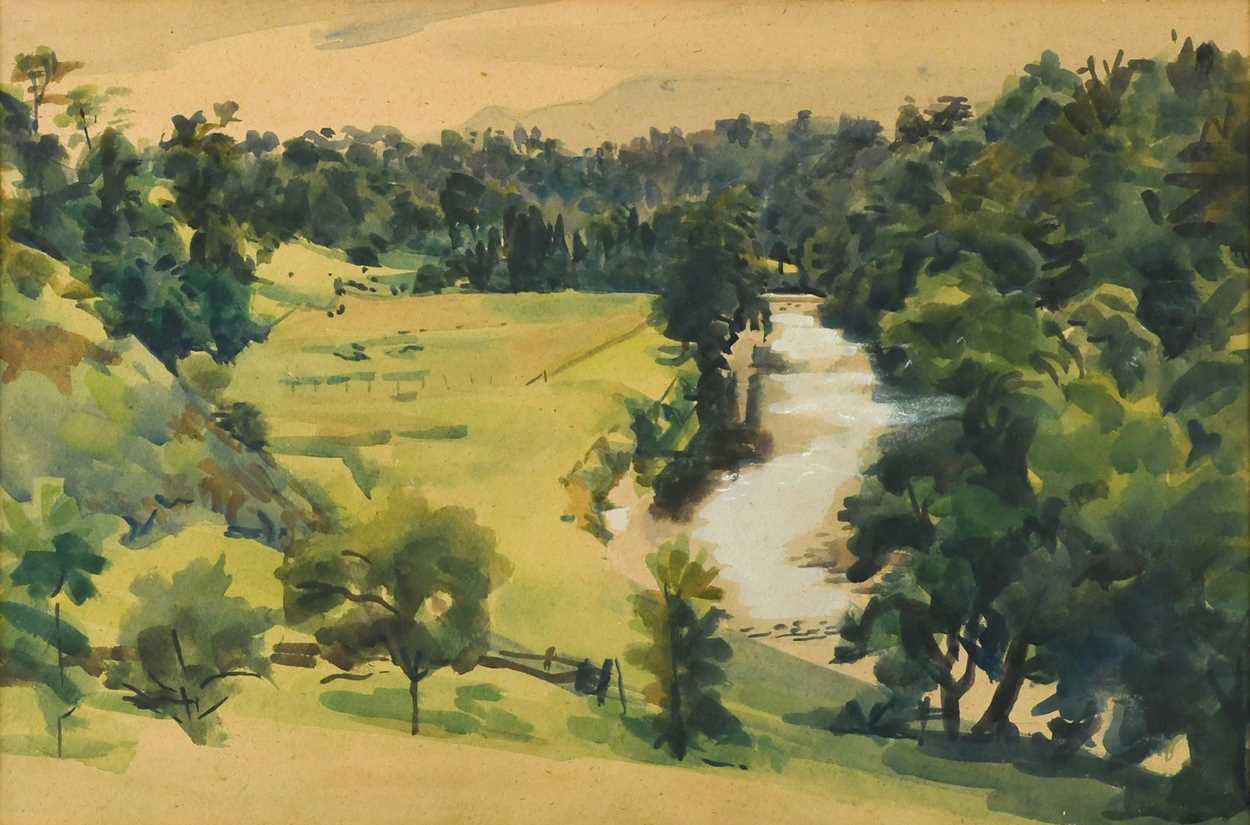 Lot 238 - James Reville RSW (1904-2000) River Eden at